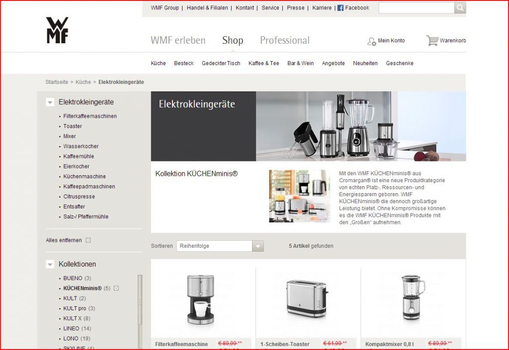 WMF KÜCHENminis im Test
